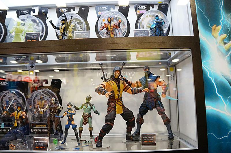 FDMK - Mezco Mortal Kombat Display From SDCC 2015