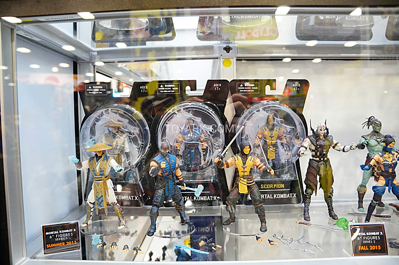 FDMK - Mezco Mortal Kombat Display From SDCC 2015